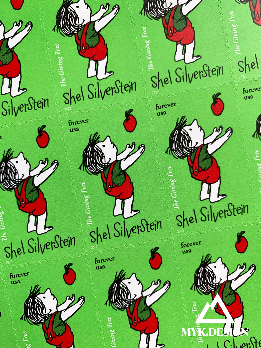 Shel Silverstein, The Giving Tree U.S. Postage Stamps | Face Value For ...
