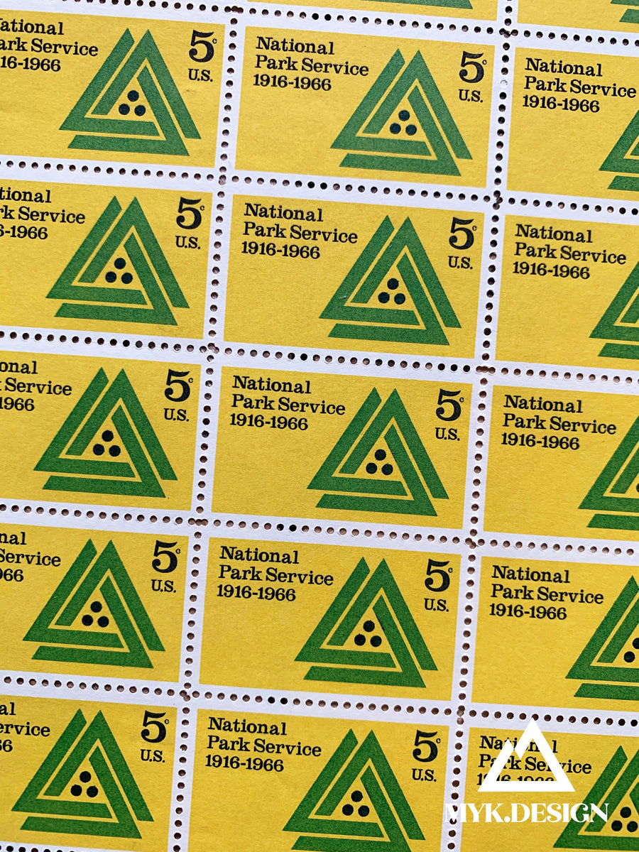 National Park Service U.S. Postage Stamps | Face Value 5 Cents | 1966 ...