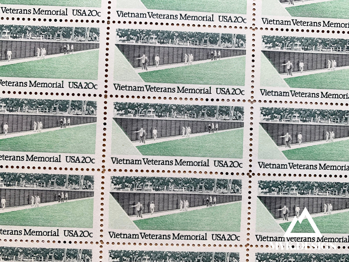 Vietnam Veterans Memorial U.S. Postage Stamps | Face Value 20 Cents ...