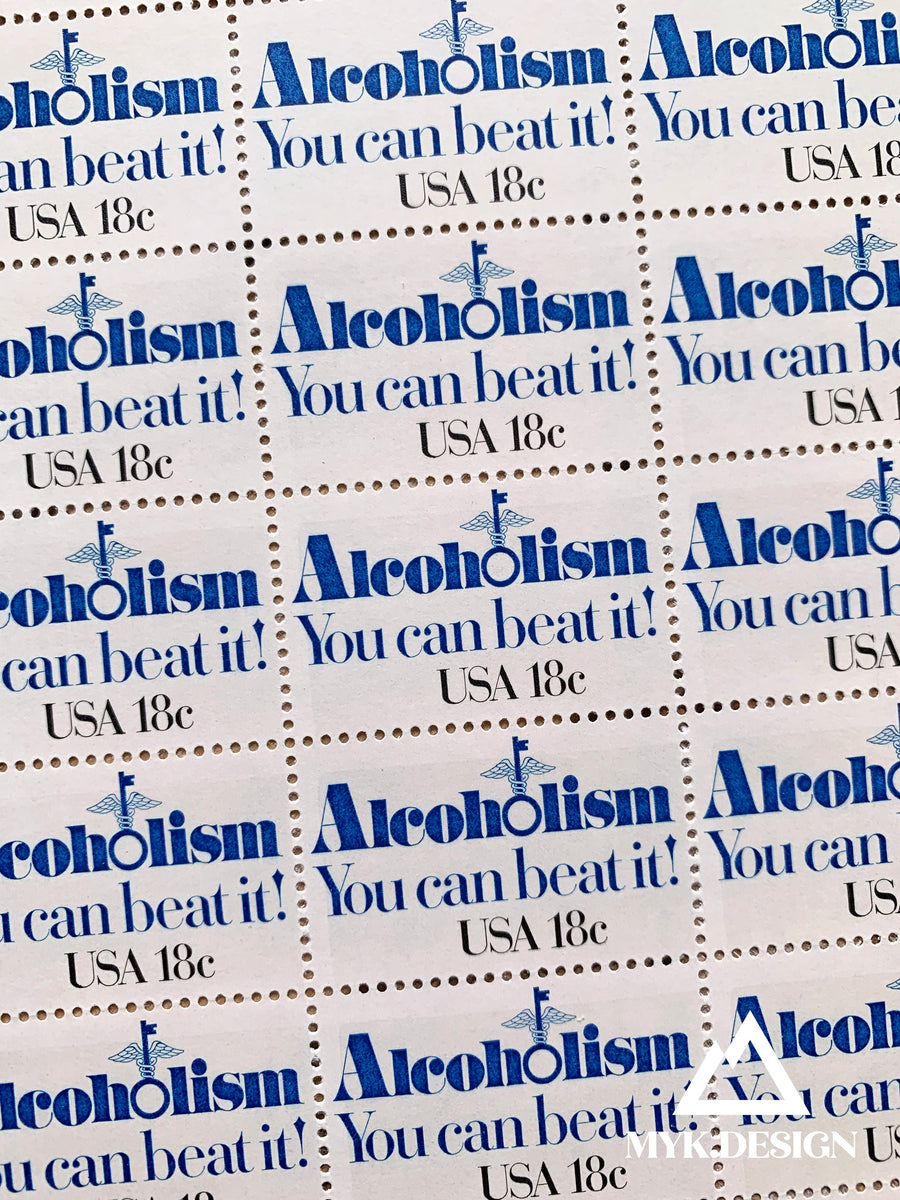 Overcoming Alcoholism, You Can Beat It! U.S. Postage Stamps | Face Val ...