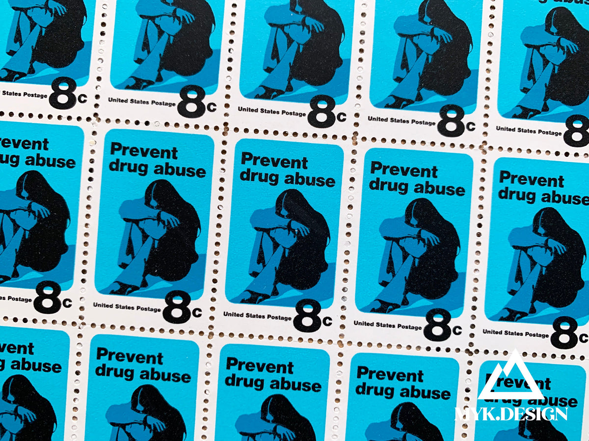 Prevent Drug Abuse U.S. Postage Stamps | Face Value 8 Cents | 1971 | S ...